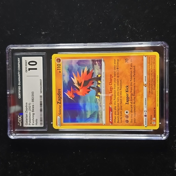 Pokemon | Other | Galarian Zapdos Pokemon 22 | Poshmark